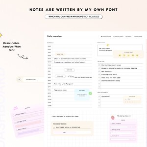 Essential Cute Digital Stickers for Planner Goodnotes Widget Sticker ...