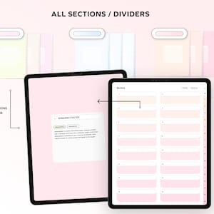 Student Digital Notebook Bundle Hyperlinked Notetaking Templates for ...