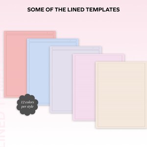 Digital Note Paper Templates, Student Notes for Ipad, Goodnotes ...