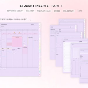 Student Digital Goodnotes Notebook, Minimal Planner, All in One iPad ...