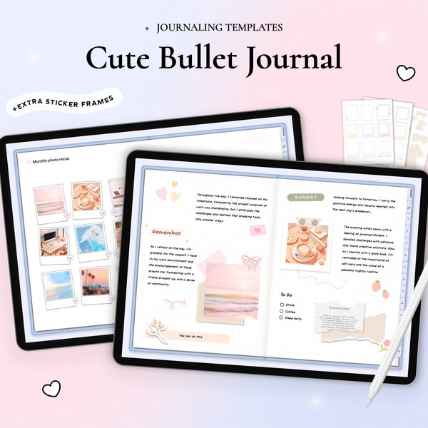 Digital Bullet Journal - Etsy