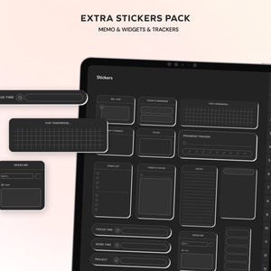 Student Digital Notebook Dark Mode | Hyperlinked Notetaking Templates ...