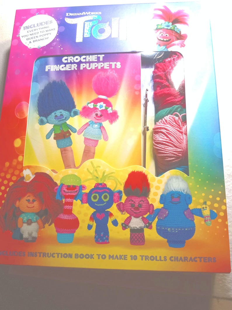 Crochet Finger Puppet Kit - Etsy