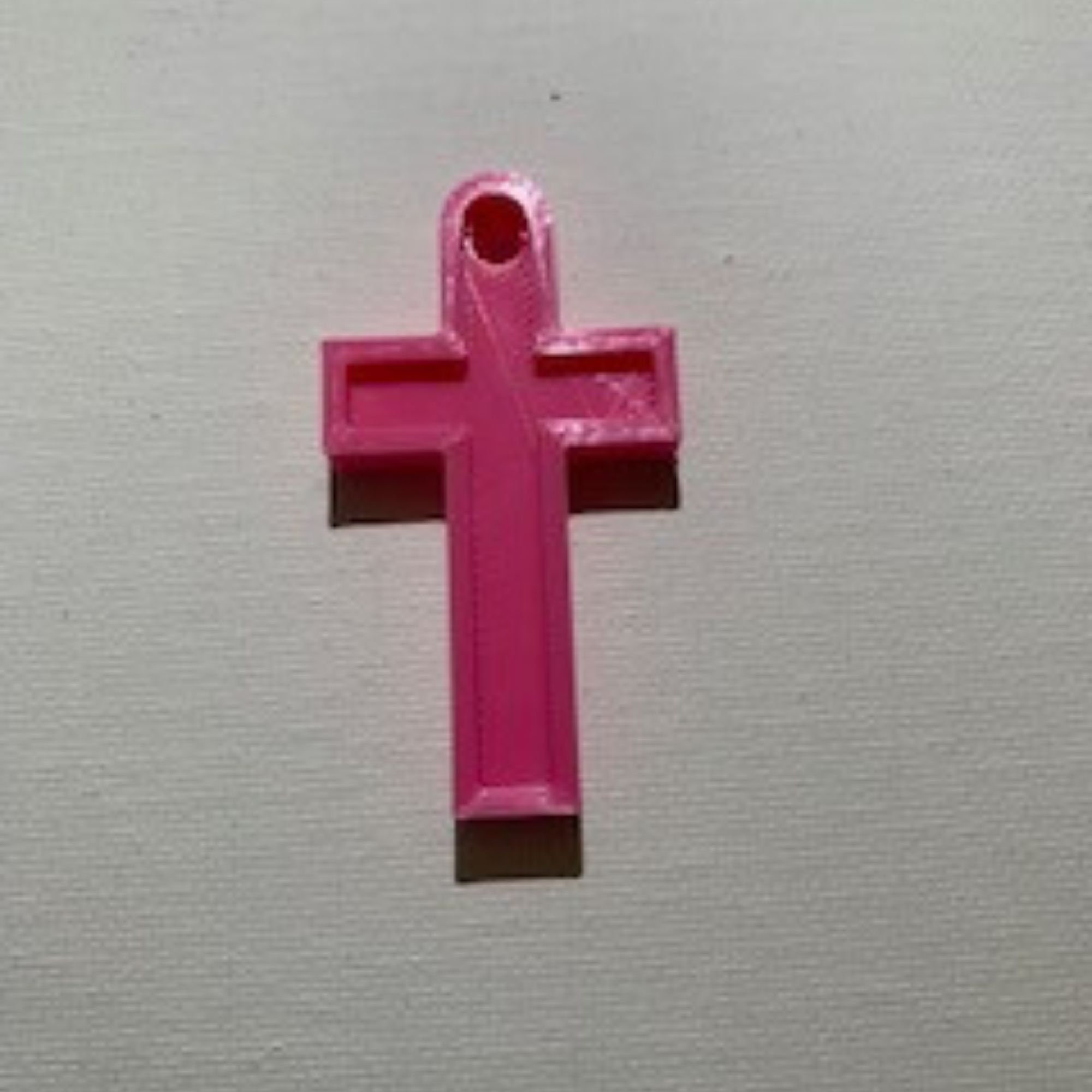 3D Printed Cross Pendant, 3D Print Gifts Collection, 3d Cross, 3D Charm ...