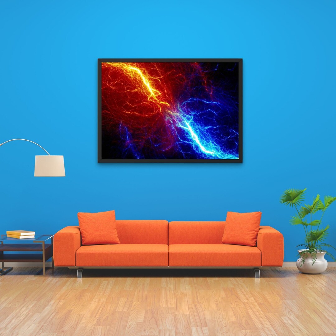 Clashing Elements Digital Wall Art, Nature/botanical Collection ...