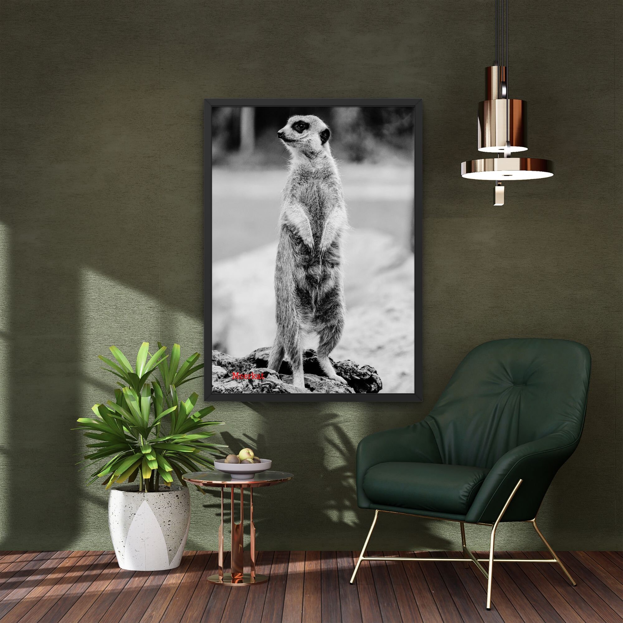 Meerkat Digital Wall Art, Animals Collection Printable Downloads ...