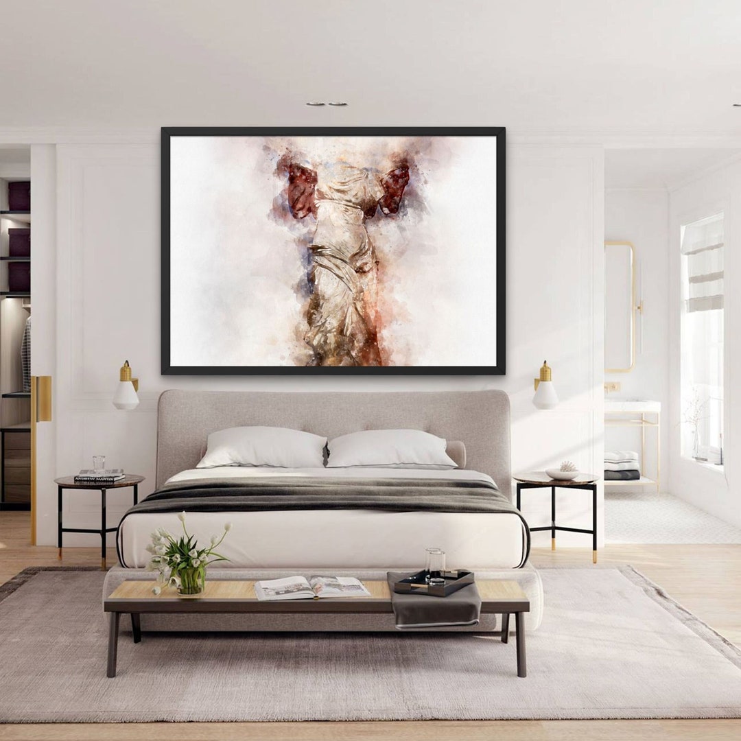 Winged Victory Statue Digital Wall Art, Professionals Collection ...