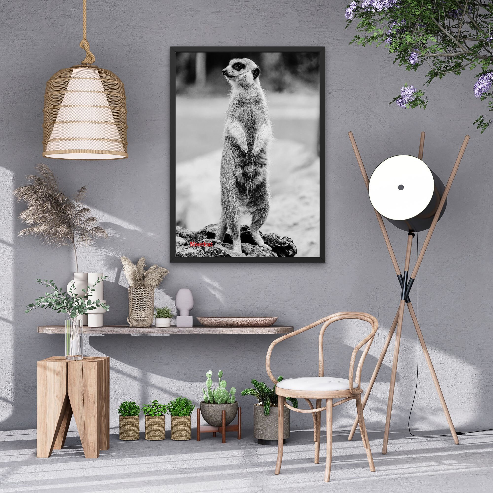 Meerkat Digital Wall Art, Animals Collection Printable Downloads ...