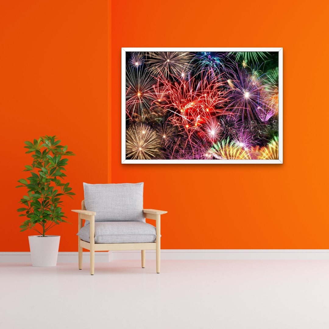 Fireworks Digital Wall Art Seasonal/holiday Collection Digital Download ...