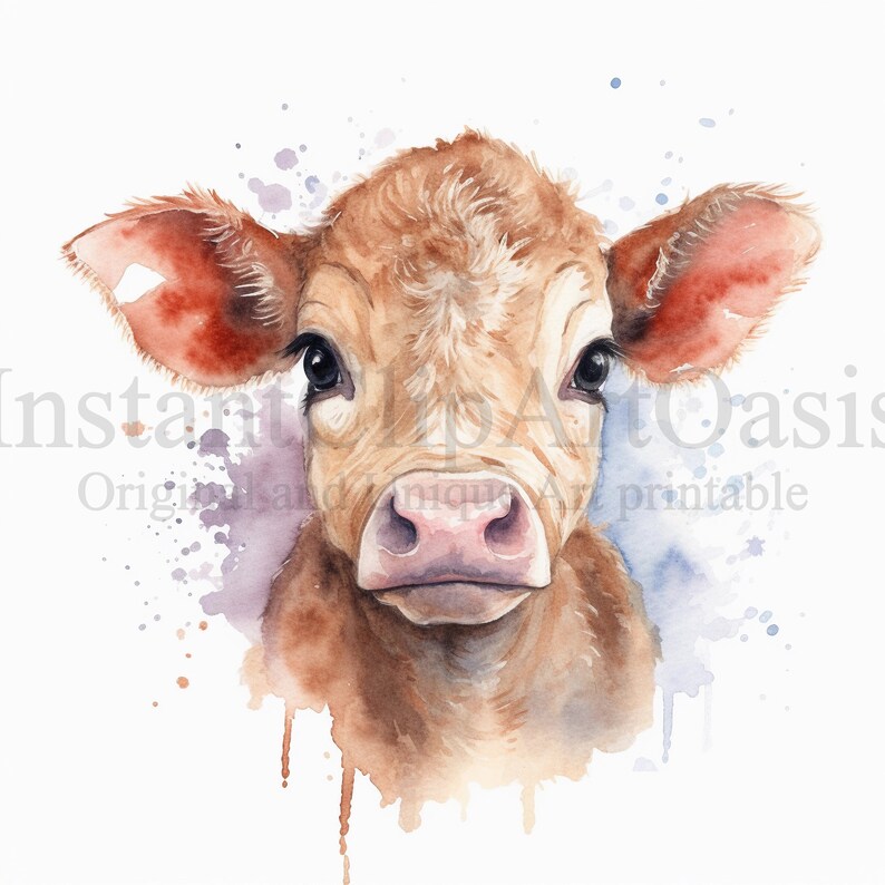 Veal Clipart, 10 High Quality Jpgs, Digital Download, Card Making ...
