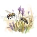 Buzzing Bees Clipart 10 High Quality Jpgs Digital Download - Etsy