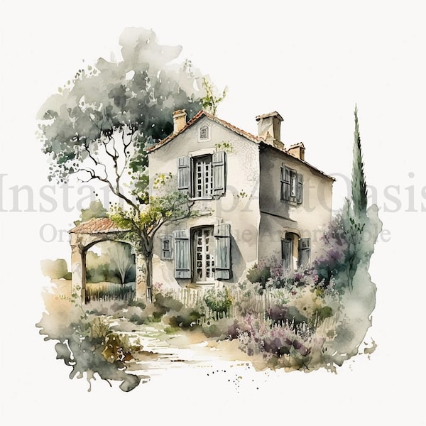 Farmhouse Clip Art - Etsy