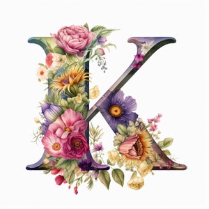 Letter K Clipart, 10 High Quality Jpgs, Nursery Art, Instant Digital ...
