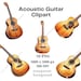 Rock Guitar Digital Clip Art Instant Download - Etsy