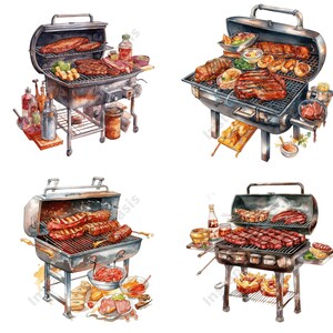 16 High Quality Pngs - BBQ Grill Clipart, Grill Clipart, Instant ...