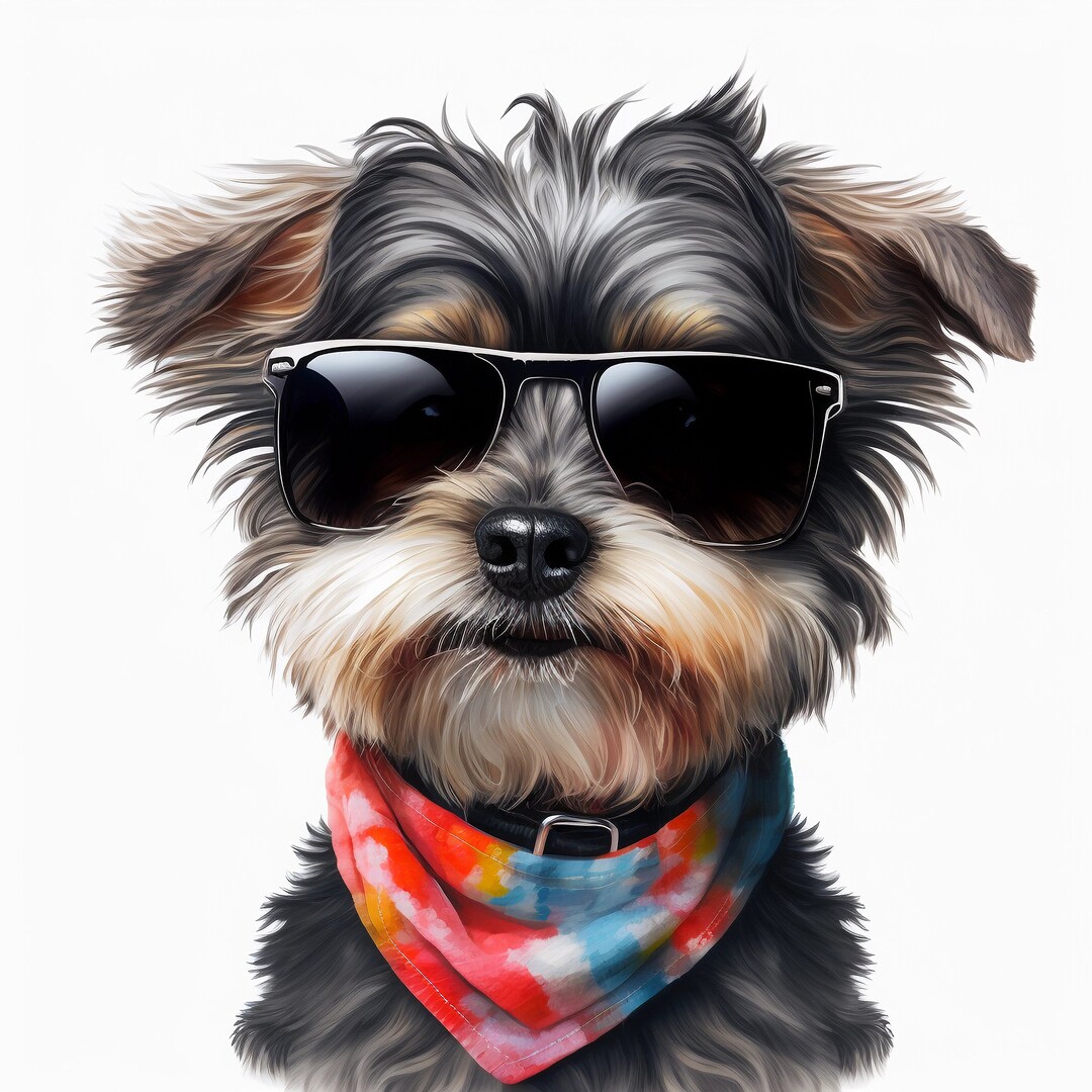 Cool Dogs Clipart 10 High Quality Jpgs Nursery Art Digital - Etsy