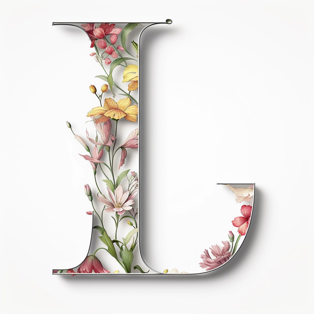 Letter L Clipart, 10 High Quality Jpgs, Nursery Art, Instant Digital ...