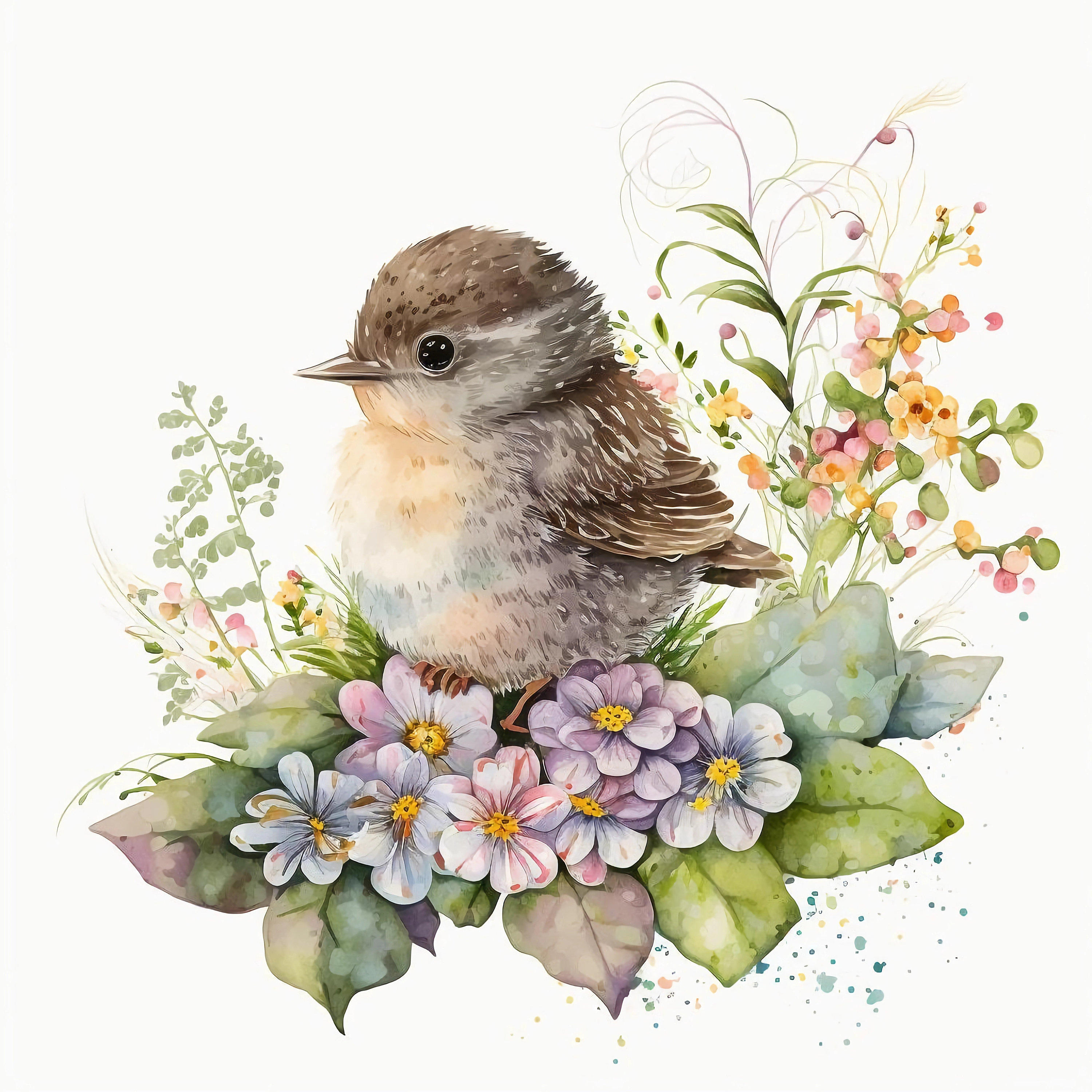 Cute Bird Clipart 10 High Quality Jpgs Nursery Art Instant - Etsy UK