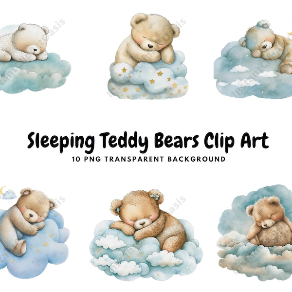 Teddy Bears Clipart - Etsy