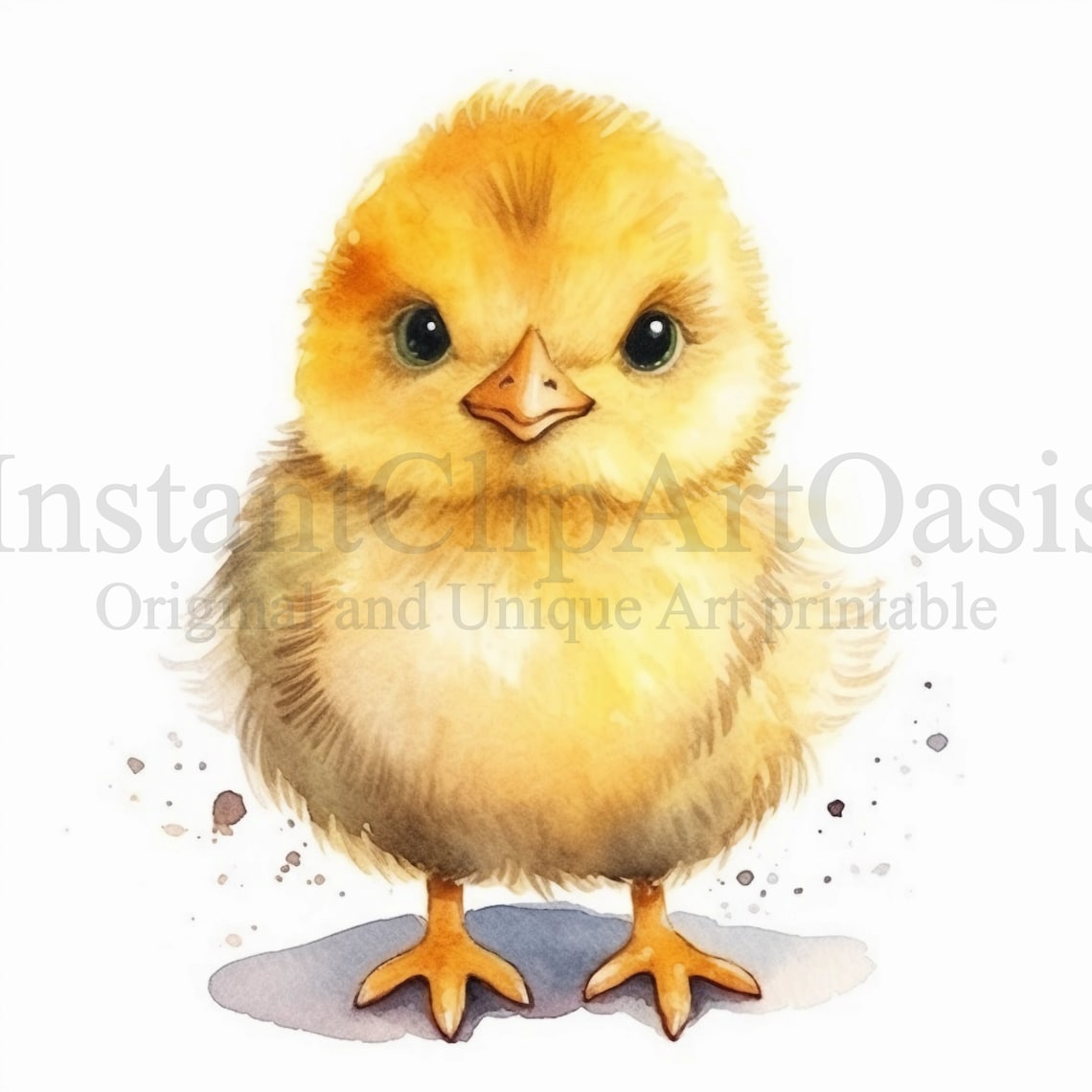 Cute Chick Clipart, 10 High Quality Jpgs, Nursery Art | Card Making ...
