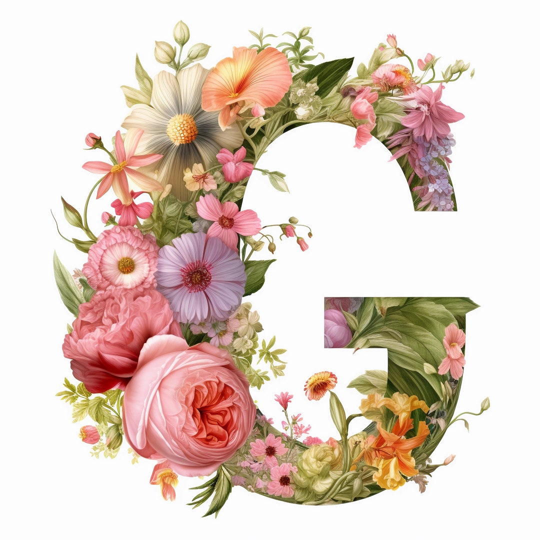 Letter G Clipart, 10 High Quality Jpgs, Nursery Art, Instant Digital ...