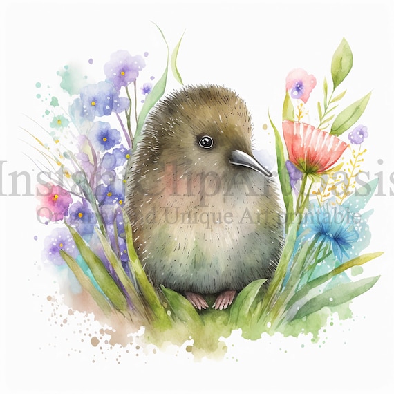 Kiwi Bird Clipart