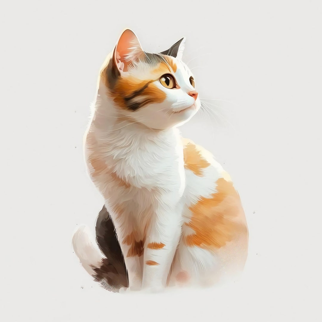 Cat Clipart, 10 High Quality Jpgs, Nursery Art, Instant Digital ...