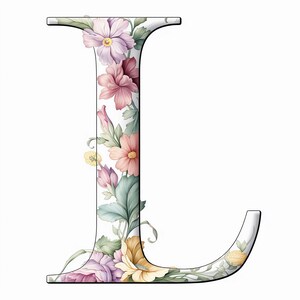 Letter L Clipart, 10 High Quality Jpgs, Nursery Art, Instant Digital ...