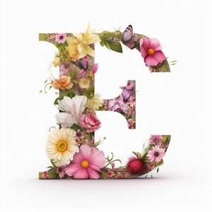 Letter E Clipart, 10 High Quality Jpgs, Nursery Art, Instant Digital ...