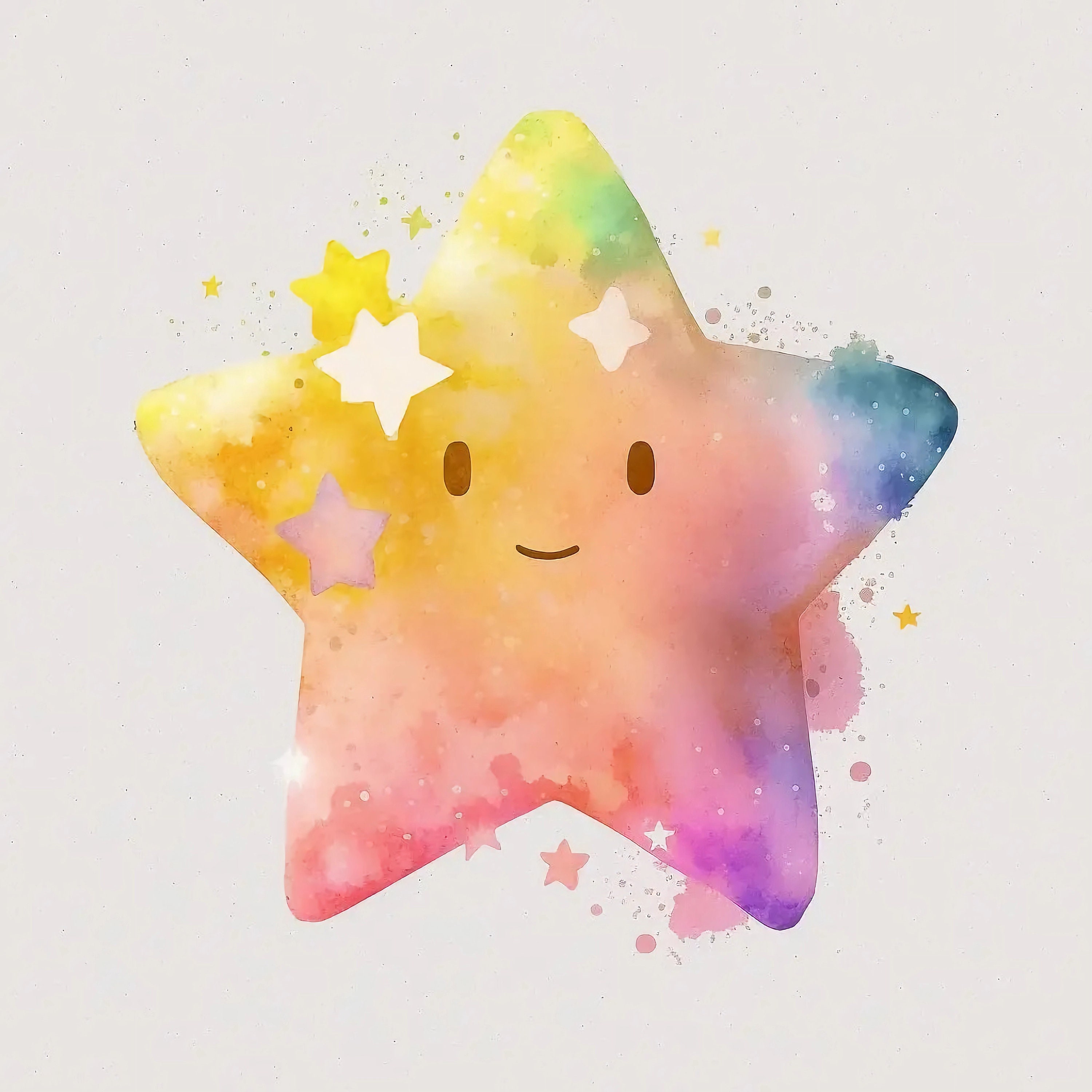 Star Clipart, 10 High Quality Jpgs, Nursery Art, Instant Digital ...