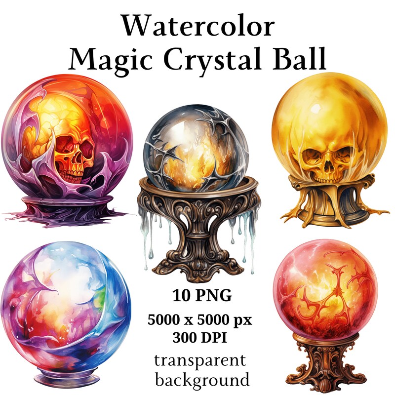 Magic Crystal Ball - Etsy