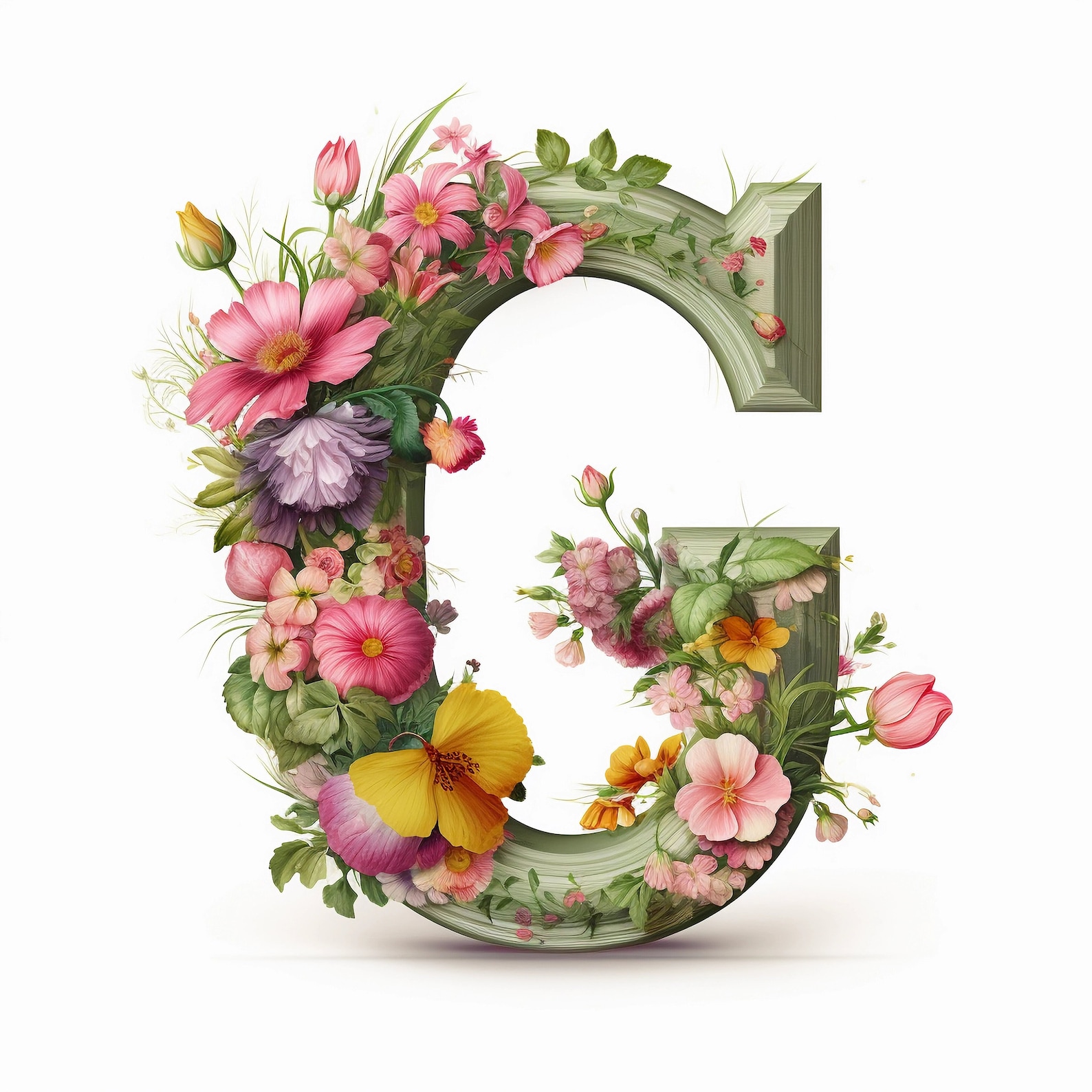 Letter G Clipart, 10 High Quality Jpgs, Nursery Art, Instant Digital ...