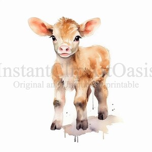 Veal Clipart, 10 High Quality Jpgs, Digital Download, Card Making ...