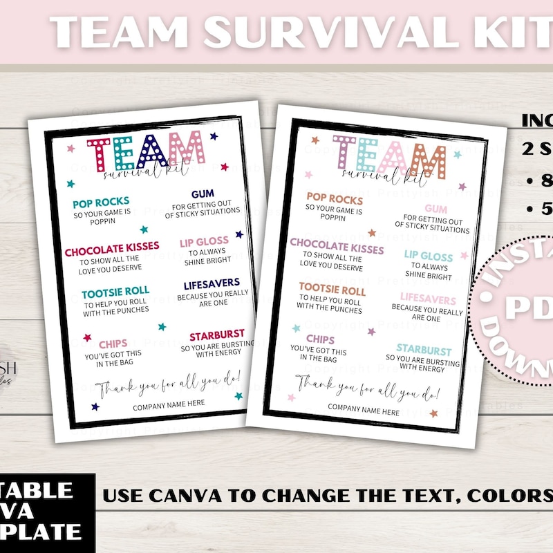Employee Survival Kit - Etsy