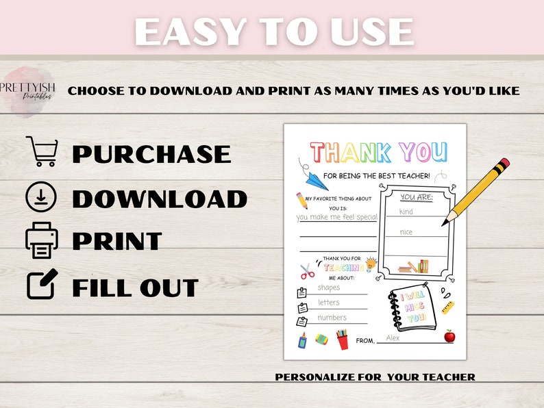 Teacher Appreciation Week Printable, Teacher Survey, Teacher Printable ...