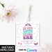 EDITABLE Teacher Appreciation Gift Tag, Staff Appreciation Gift Tag ...