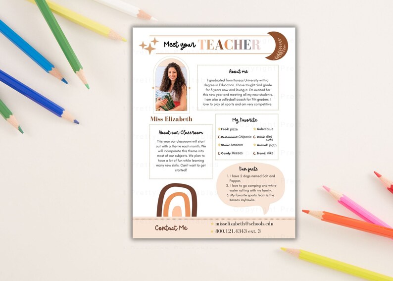 Meet the Teacher Meet the Teacher Letter Bundle Back to - Etsy