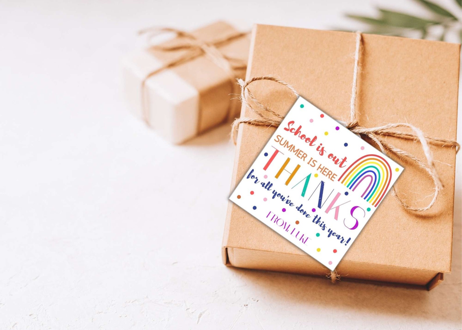 Printable Teacher Gift for Summer, End of School Year Teacher Gift, End ...