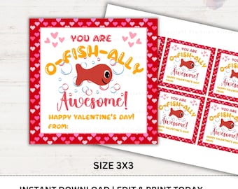 Popcorn Valentine Printable, Printable Valentine Cards, Kids Valentine ...