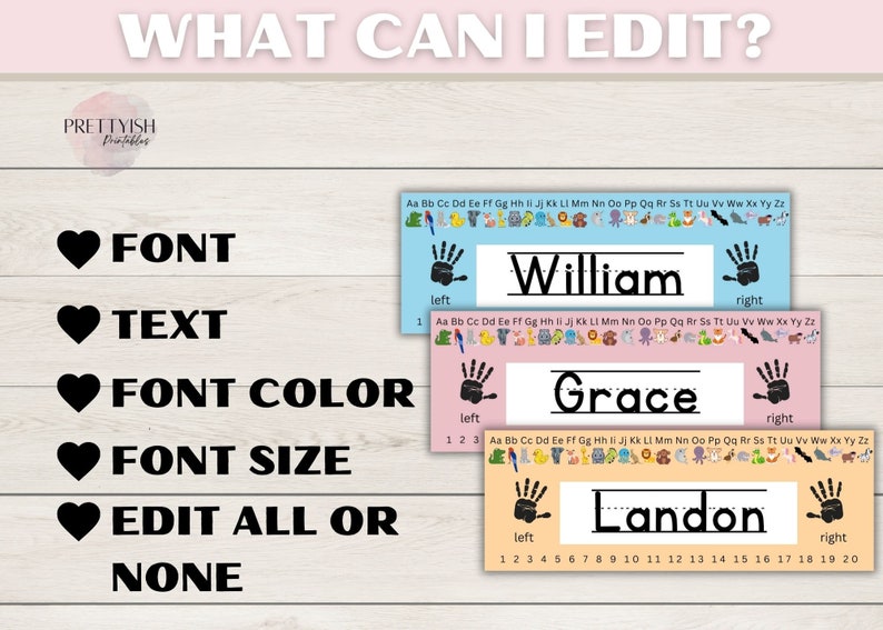 Desk Name Plate, Classroom Labels, Classroom Name Tag, Classroom ...