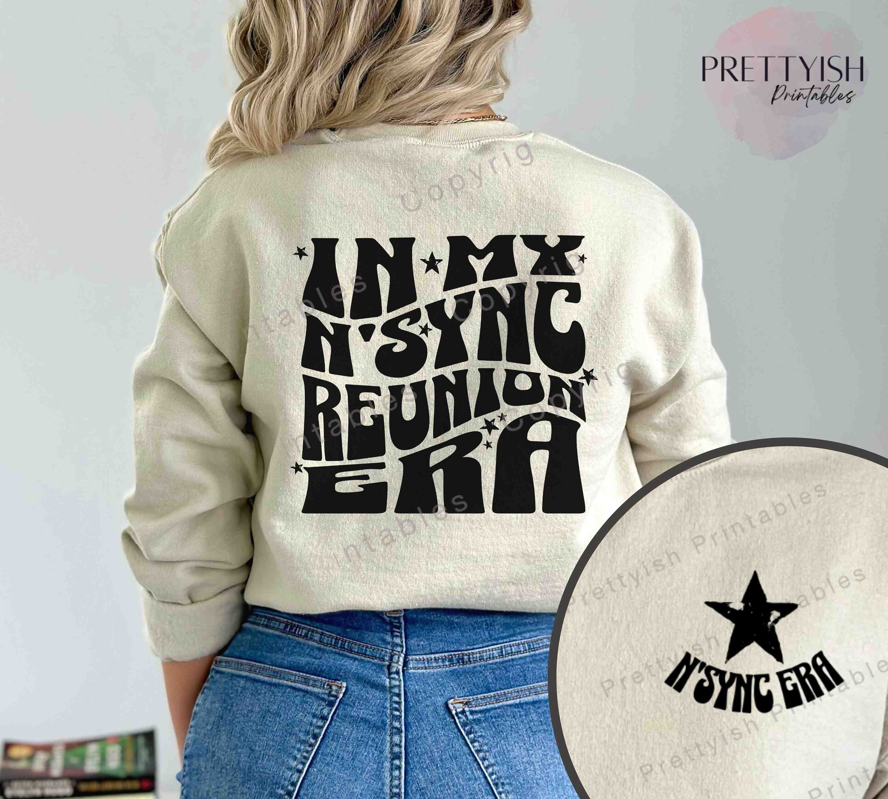 In My Nsync Era Band PNG SVG Nsync Png Svg 90s Boy Band - Etsy