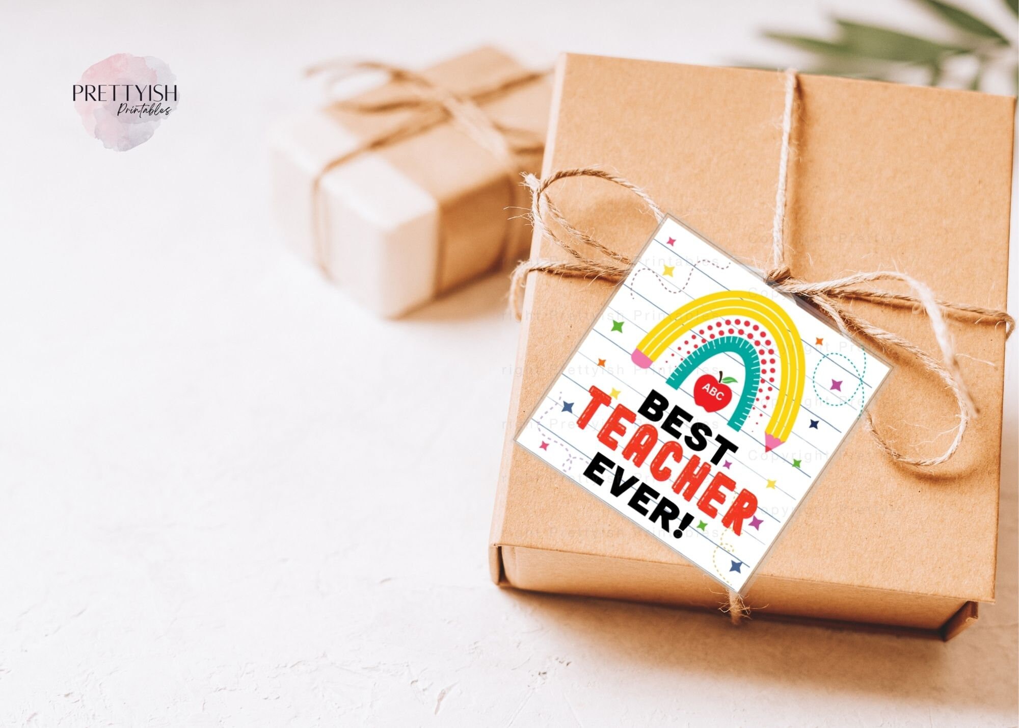 EDITABLE Teacher Appreciation Gift Tag, Staff Appreciation Gift Tag ...