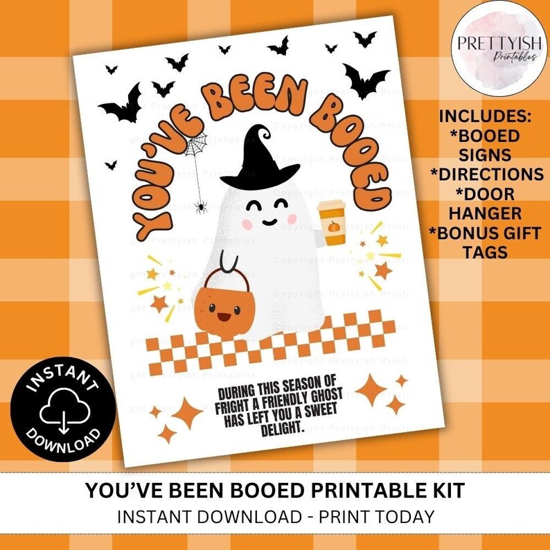 You've Been Booed Printable, Youve Been Booed Kit, Neighborhood ...