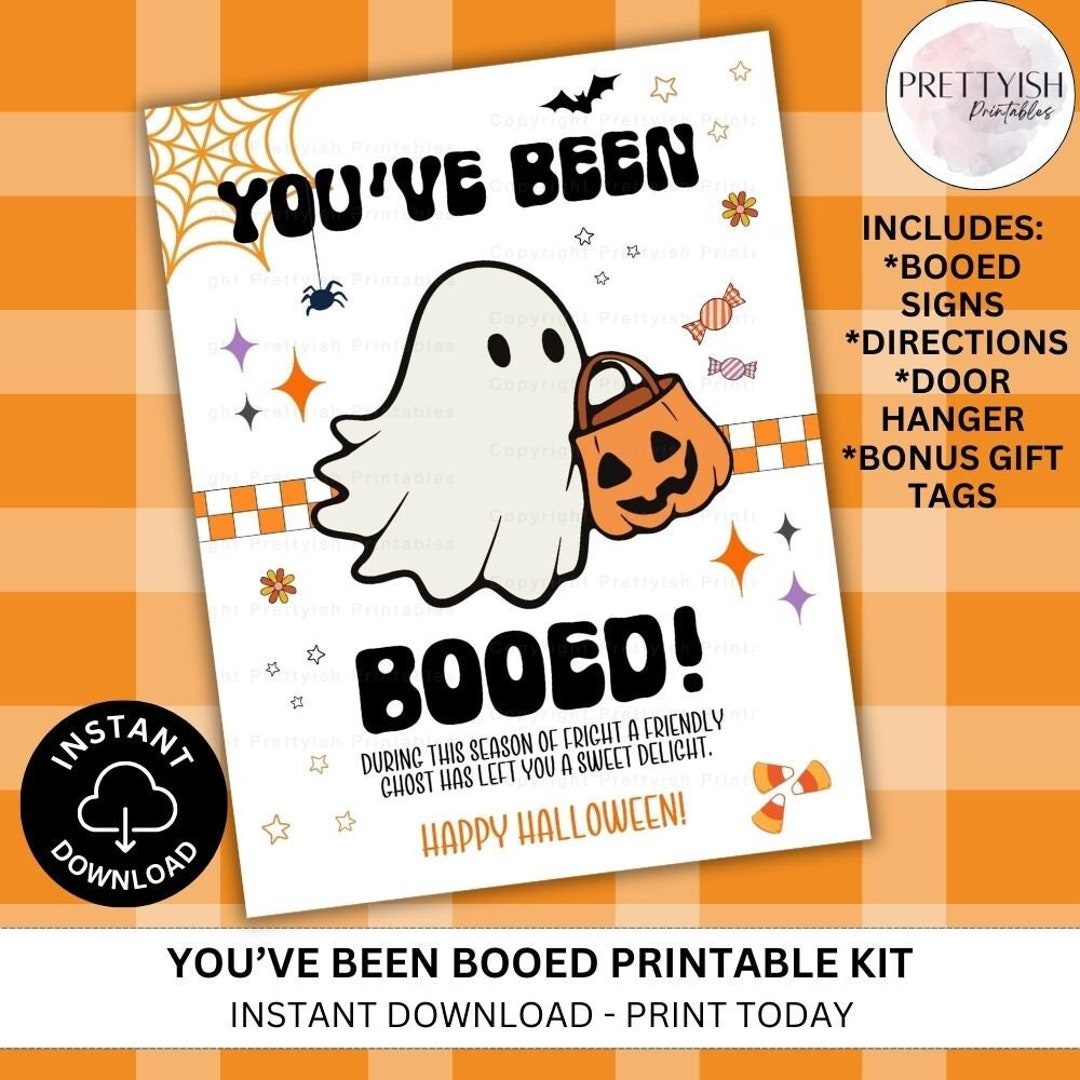 You've Been Booed Printable, Youve Been Booed Kit, Neighborhood ...