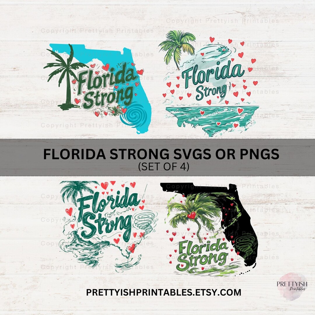 Florida Strong PNG, Hurricane Milton PNG, Bradenton Strong, Tampa Bay ...