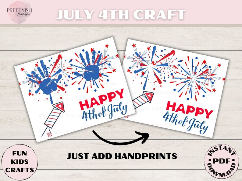 4th of July Crafts | Fourth of July | Independence Day Crafts | Diy Kid ...