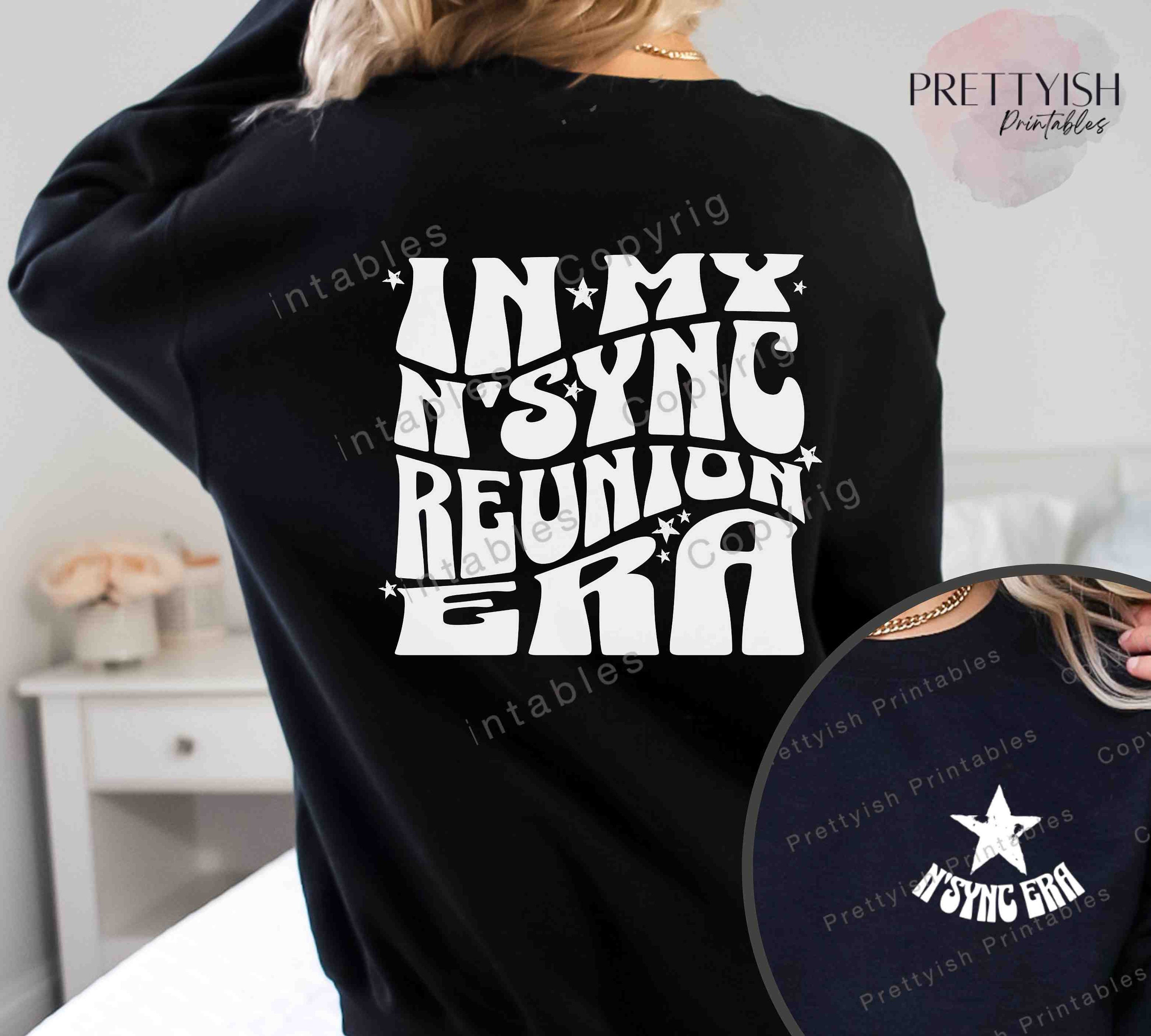 In My Nsync Era Band PNG SVG Nsync Png Svg 90s Boy Band - Etsy