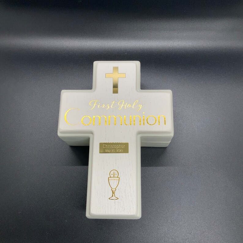 First Communion Cross - Etsy