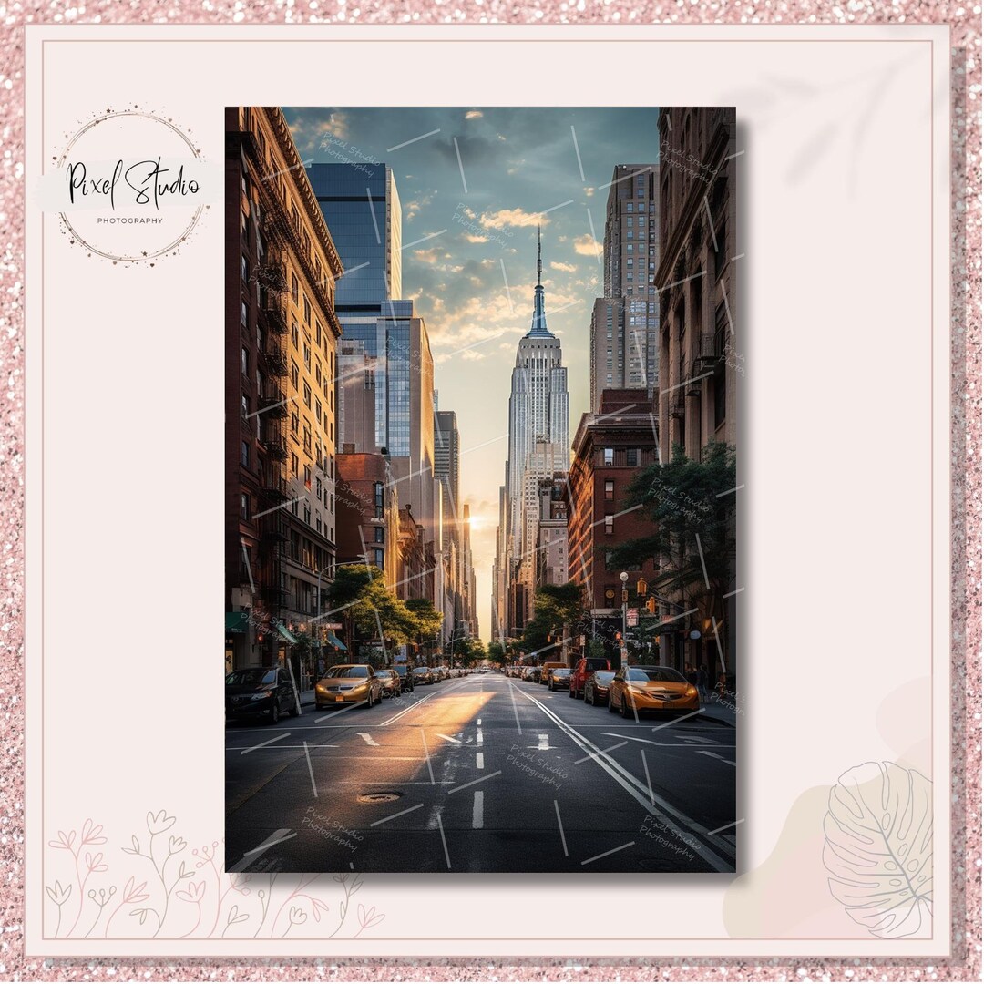 1 Premium Digital Backdrop New York City | Digital Prints, Urban ...