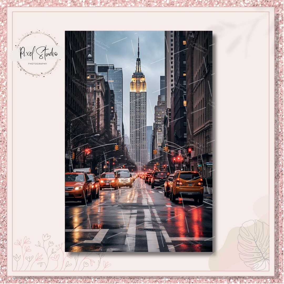 1 Premium Digital Backdrop New York City Digital Prints - Etsy